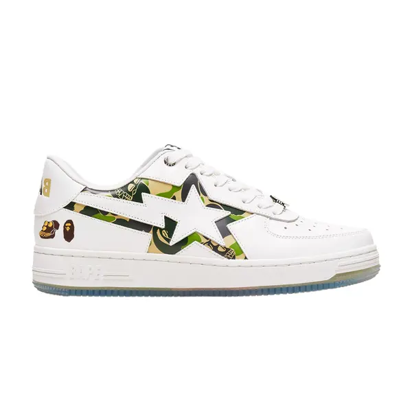 A BATHING APE Bored Ape Yacht Club X Sta 2 Sneakers - White