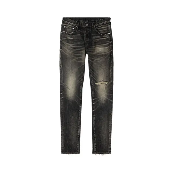PURPLE BRAND Two Year Dirty Fade Jeans - Black