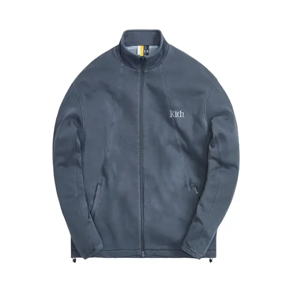 Kith Windsor Panelled Track Jacket 'asteroid - Blue