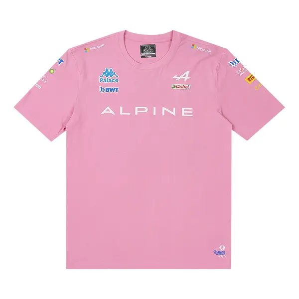 PALACE X Kappa For Alpine T-shirt - Pink