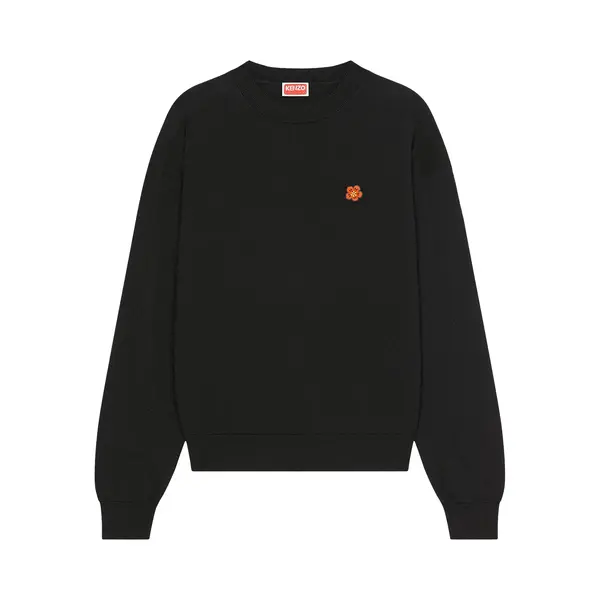 Kenzo Crest Logo Jumper - Black