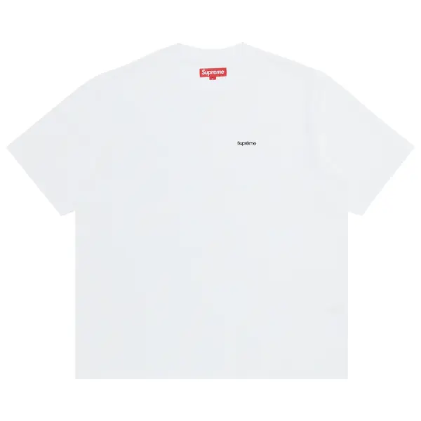 Supreme Short-sleeve Pocket Tee - White