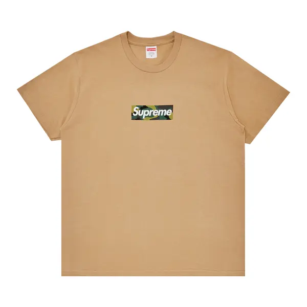 Supreme Box Logo Tee 'khaki - Tan