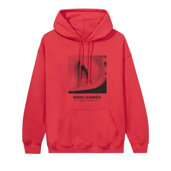 ANTI SOCIAL SOCIAL CLUB Open Minded Hoodie - Red