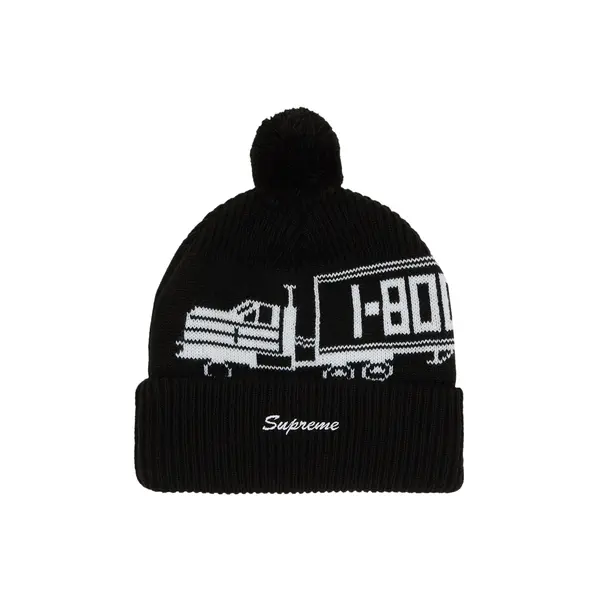 Supreme 18 Wheeler Beanie - Black