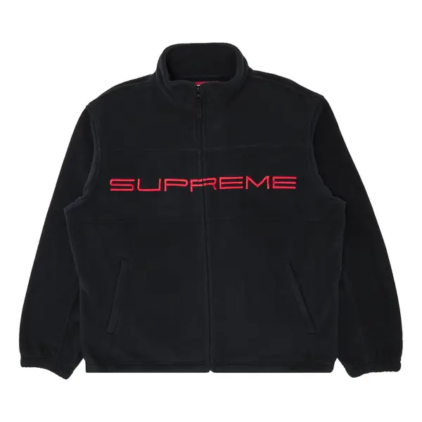Supreme Polartec Zip Jacket - Black