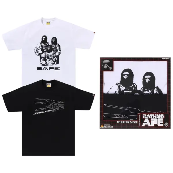 A BATHING APE Tee Package Box #1 /white