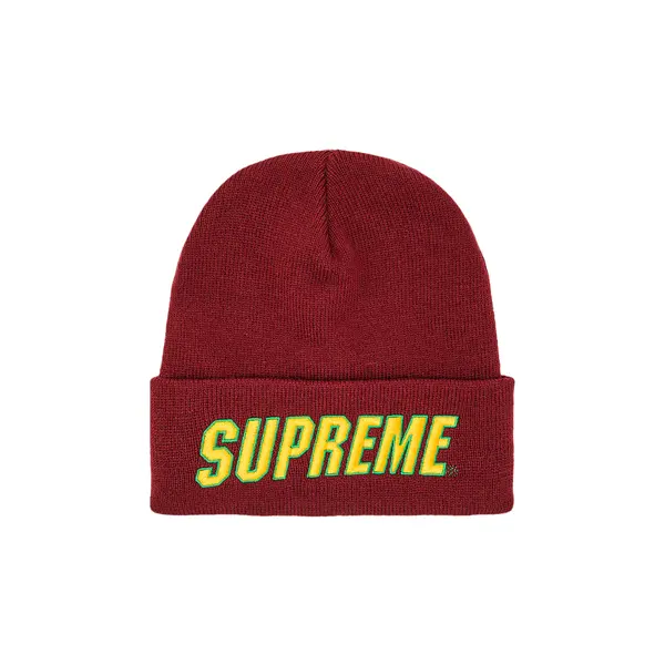 Supreme Slant Beanie - Red