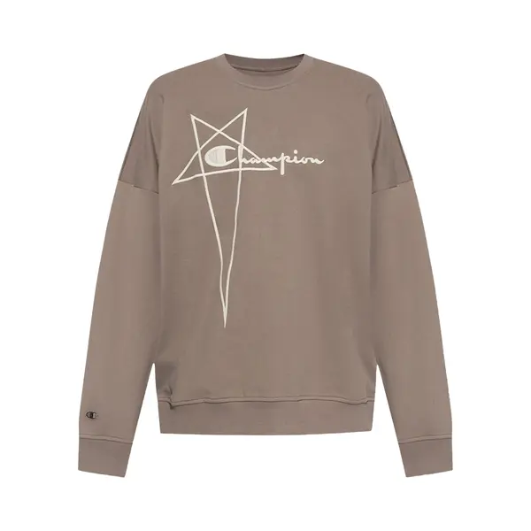 Rick Owens Pullover Sweatshirt - Brown