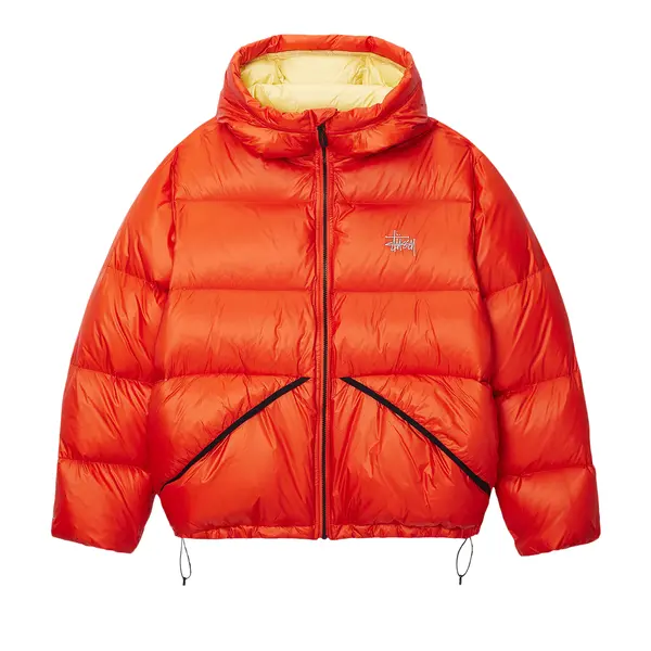 StÜssy Down Parka Micro Ripstop - Orange