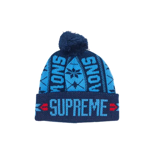 Supreme Snow Beanie - Blue