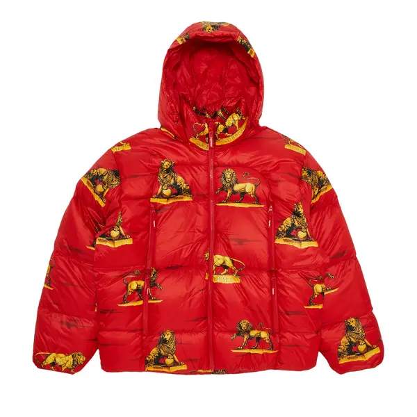 Supreme Featherweight Down Puffer Jacket - Red