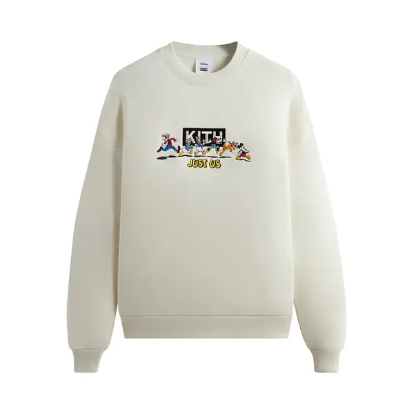 Kith For Mickey & Friends Family Crewneck - Cream