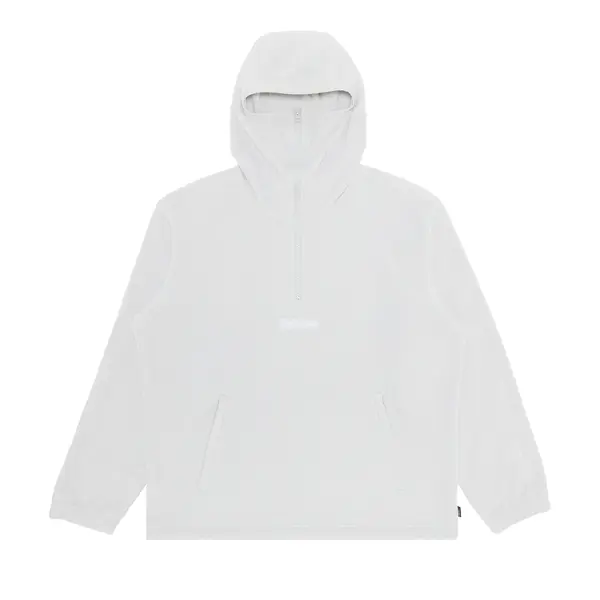Supreme Polartec Facemask Half Zip Hooded Sweatshirt - Grey