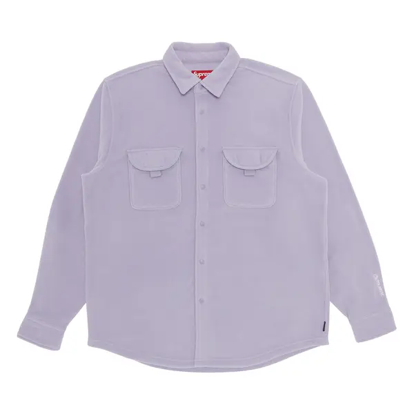 Supreme Polartec Shirt 'lilac - Purple