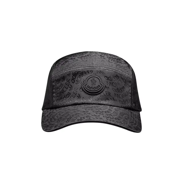 Moncler X Adidas Logo Jacquard Cap - Black
