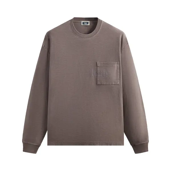 Kith Long-sleeve Quinn Tee 'dash - Purple