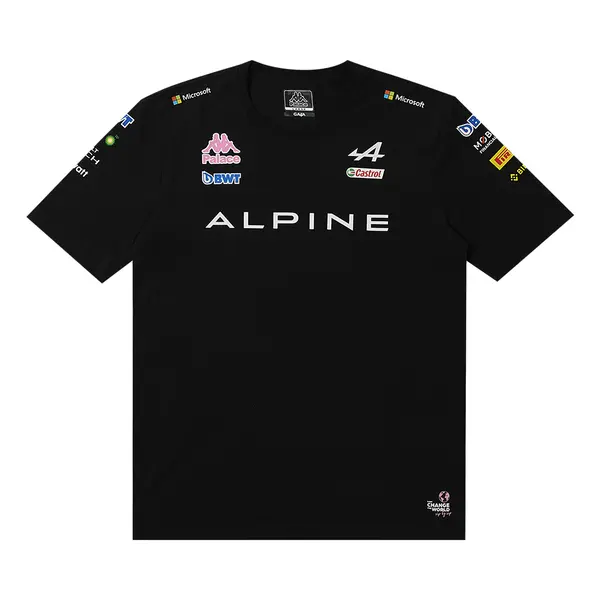 PALACE X Kappa For Alpine T-shirt - Black