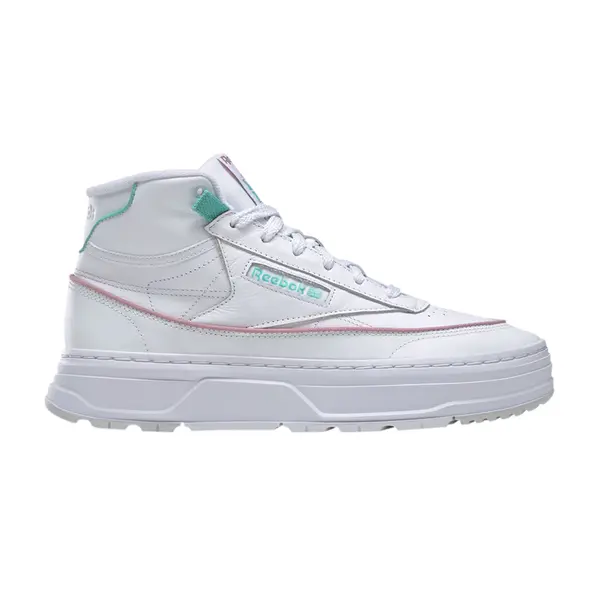 REEBOK Club C Geo Mid High-top Sneakers - White