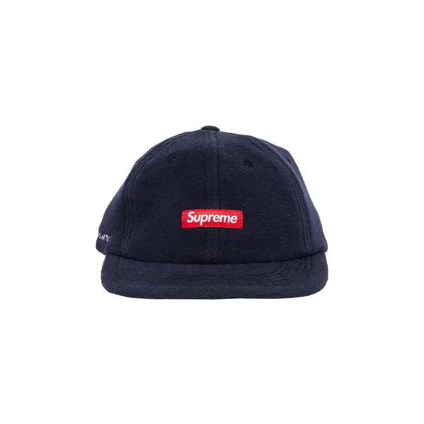 Supreme Polartec Small Box 6-panel Cap - Blue