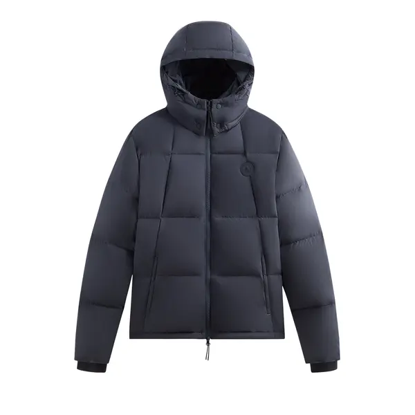 Kith Wrinkle Nylon Midi Puffer - Blue