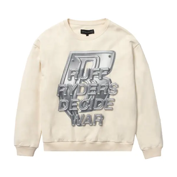 WHO DECIDES WAR Ruff Ryders Crewneck