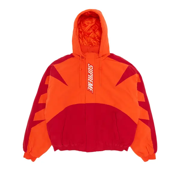 Supreme Wildcat Sideline Puffer Jacket - Orange | Editorialist