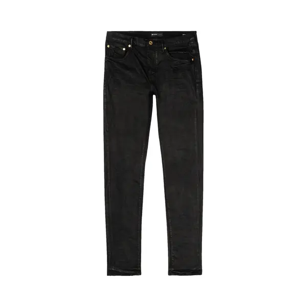 PURPLE BRAND Low Rise Skinny Jeans - Black