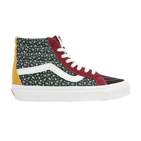 VANS Sk8-hi 38 Dx Og Corduroy Floral High-top Sneakers - Multicolor
