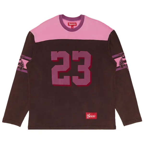 Supreme Bumblebee Long-sleeve Football Top