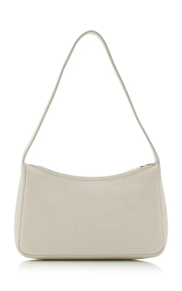 ST. AGNI ソフトレザーショルダーバッグ　アイボリー St. Agni 90'S Petit Leather Shoulder Bag In White - 40% Off