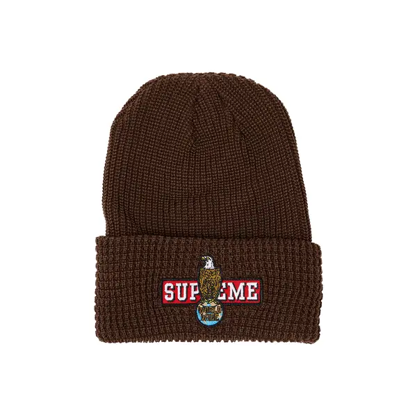 Supreme Eagle Beanie - Brown