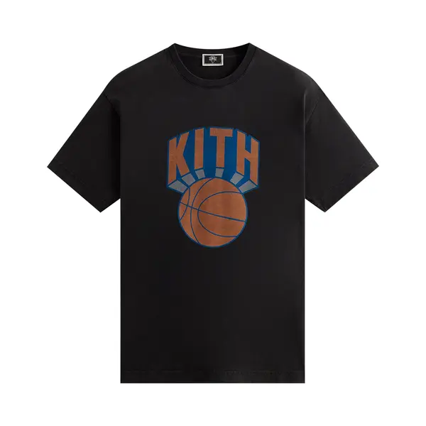 Kith For The New York Knicks Vintage Tee - Black