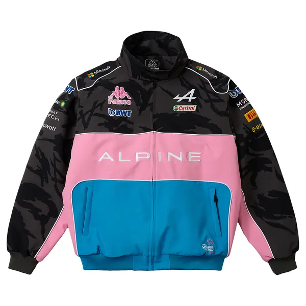 PALACE X Kappa For Alpine Pit Jacket - Black