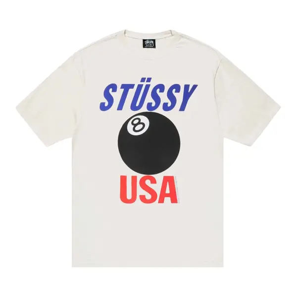 StÜssy Usa Pigment Dyed T-shirt 'natural