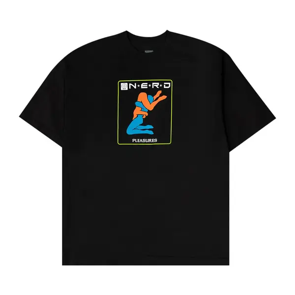 PLEASURES X N.e.r.d. Provider T-shirt - Black