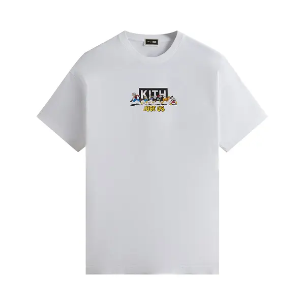Kith For Mickey & Friends Family Vintage Tee - White