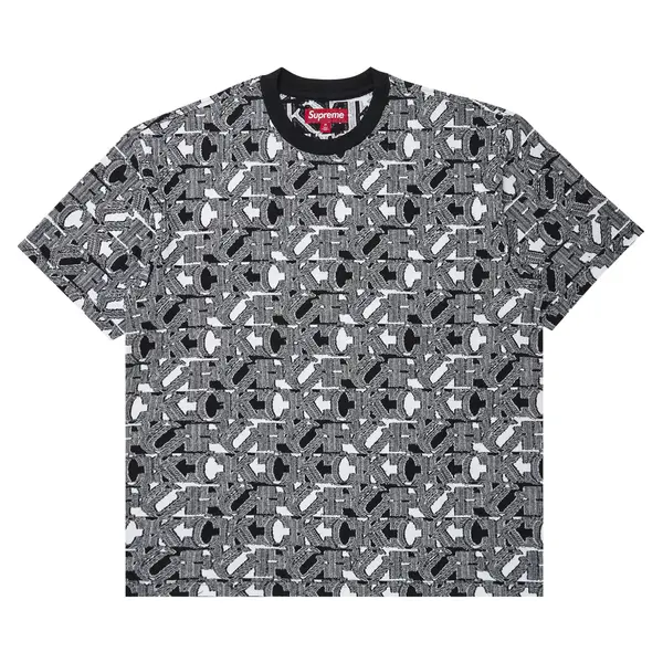 Supreme Fuck Intarsia Short-sleeve Top - Black