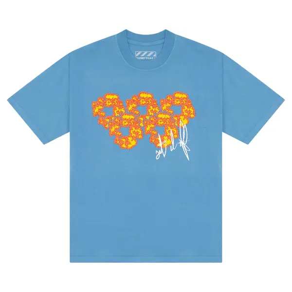DENIM TEARS X Offset Tee 4 - Blue