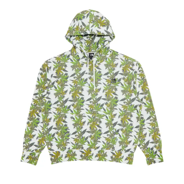 Supreme X The North Face Leaf Hooded Sweatshirt - White