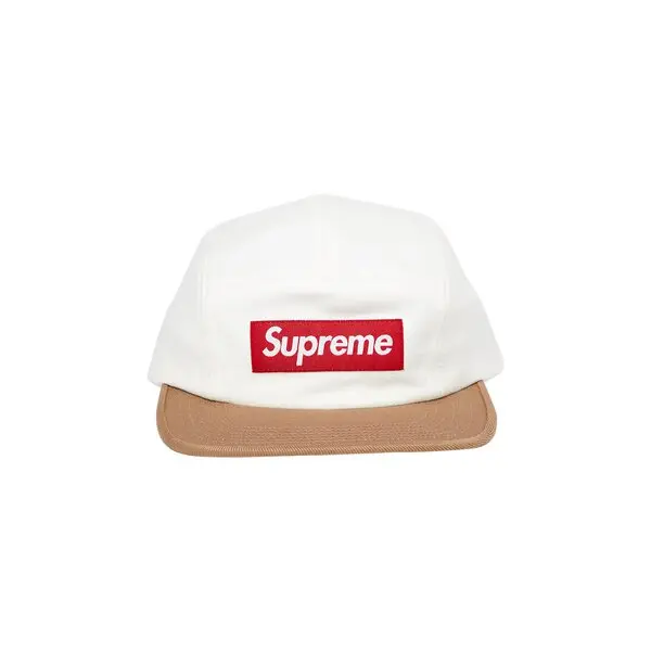 Supreme 2-tone Camp Cap - White