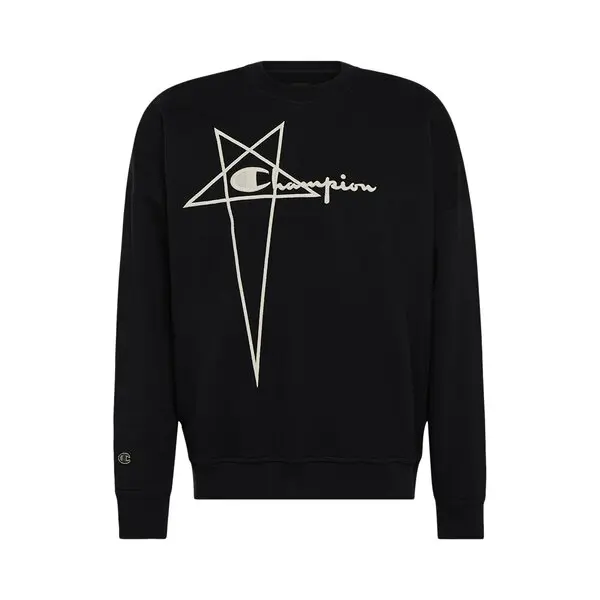 Rick Owens Pullover Sweatshirt - Black