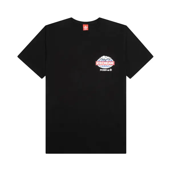 ICECREAM Cold World Short-sleeve Tee - Black