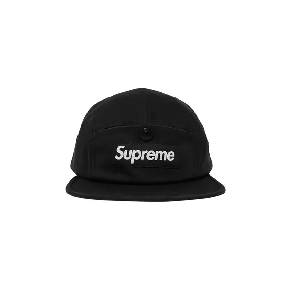 Supreme Snap Pocket Camp Cap - Black
