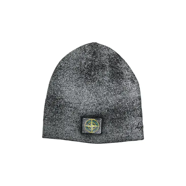 Supreme X Stone Island Reflective Beanie - Black