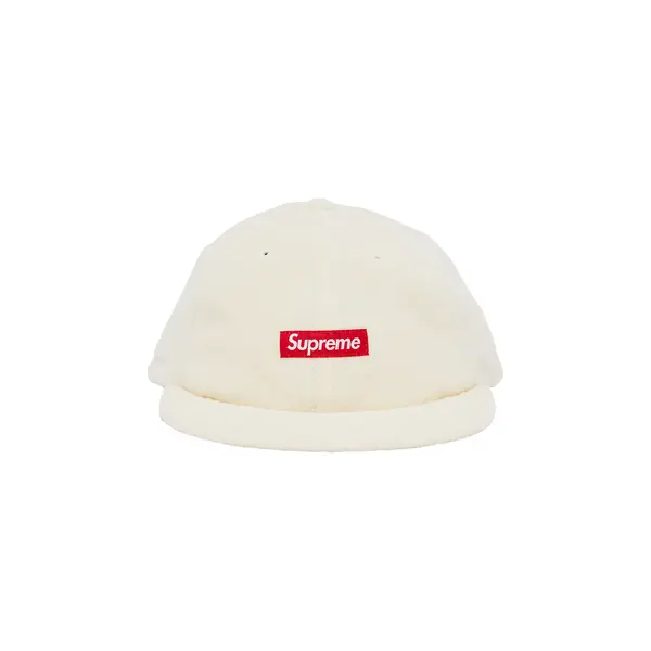 Supreme Polartec Small Box 6-panel Cap - Cream