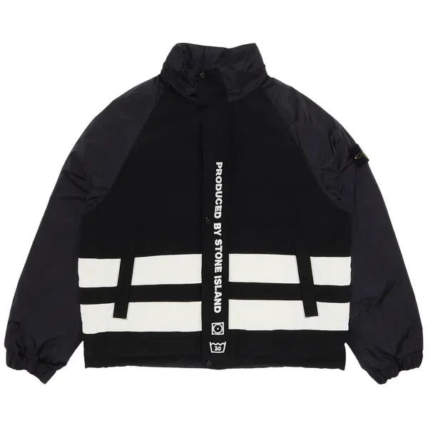 Supreme X Stone Island Reversible Down Puffer Jacket - Black