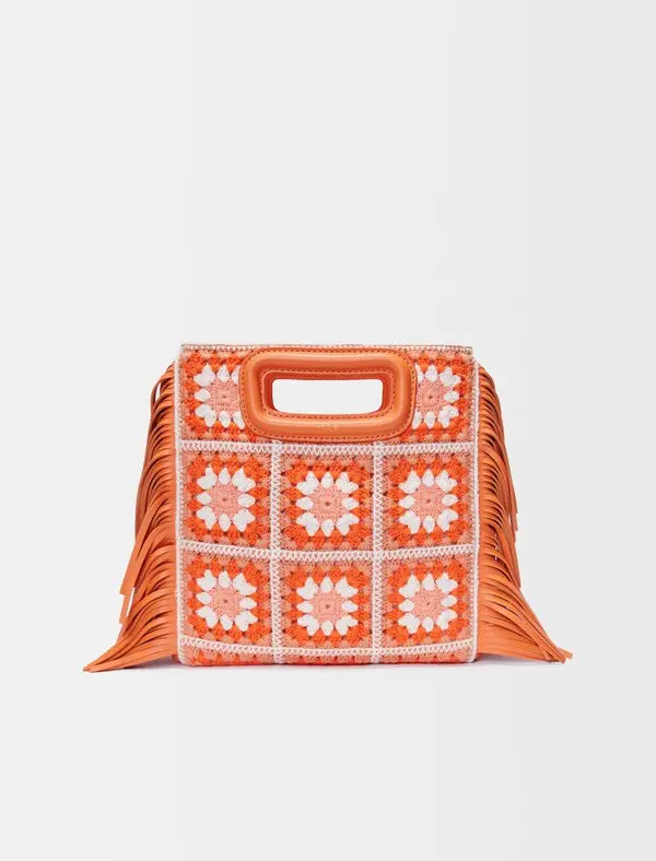Maje M Crochet Bag