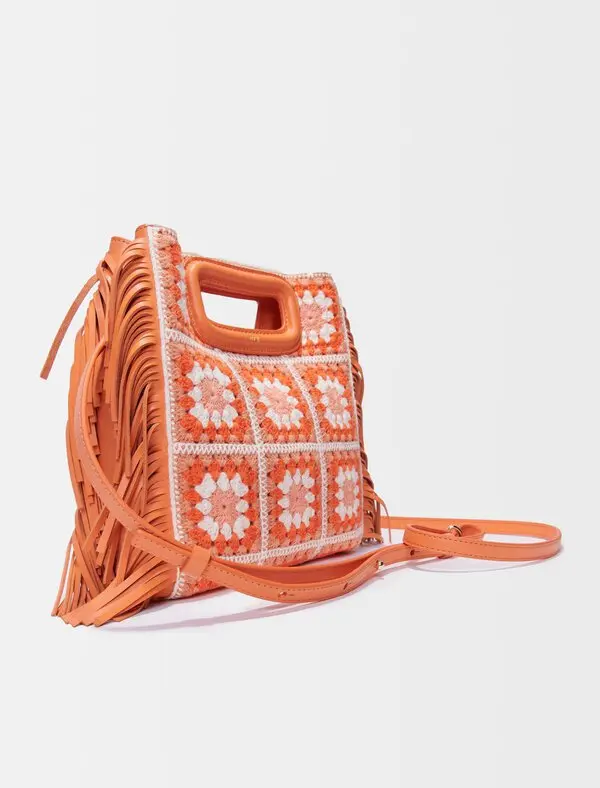 Maje M Crochet Bag