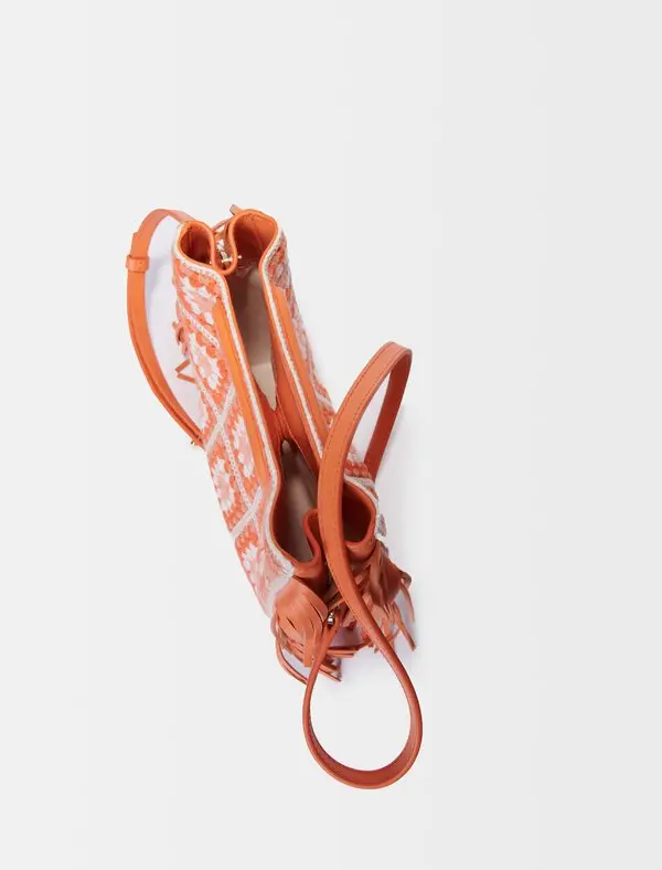 Maje M Crochet Bag